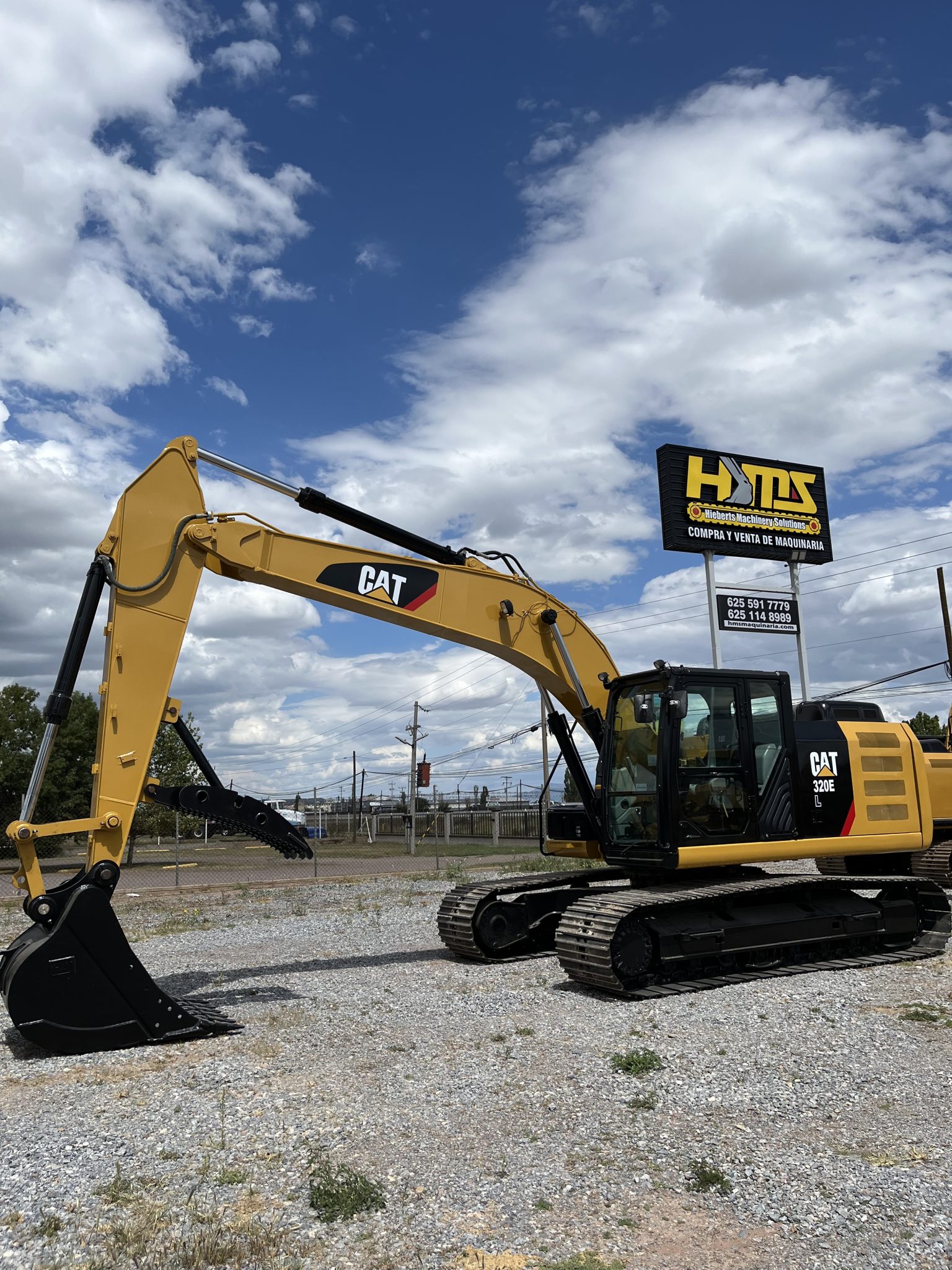 Excavadora Caterpillar 320EL – HMS Maquinaria